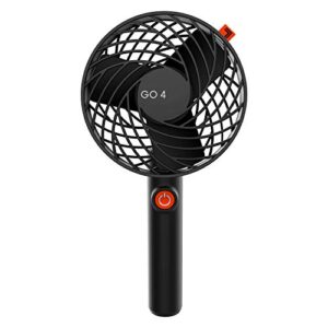 Sharper Image GO 4C Rechargeable Handheld Personal Fan with Charging Dock