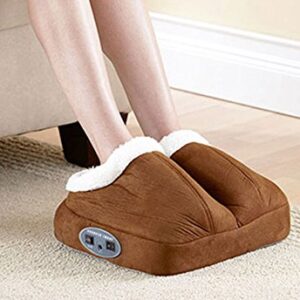 Sharper Image Warming Foot Massager - Tan