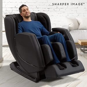 Sharper Image Revival Massage Chair, Featuring Zero-Gravity Recliner, Lumbar Heat, and 4-Node Massage Robot, Tapping, Kneading, Roller Massaging Techniques