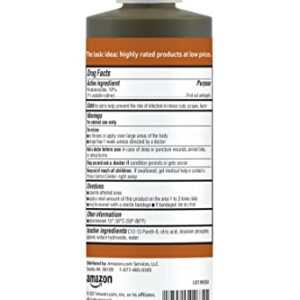 Amazon Basics 10% Povidone Iodine Solution First Aid Antiseptic, 8 Fluid Ounces, 1-Pack (Previously Solimo)