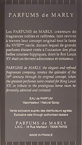 PARFUMS de MARLY - Herod - 2.5 Fl Oz - Eau De Parfum For Men - Top notes Cinnamon, Pepper - Heart notes Tobacco Leaf, Incense, Ciste, Osmanthus - Base notes Vanilla pods, Musk, Woody accord - 75ml