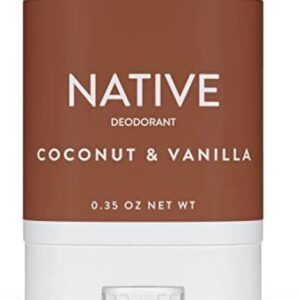 Native Coconut & Vanilla Deodorant Mini - 0.35oz [2Pack]