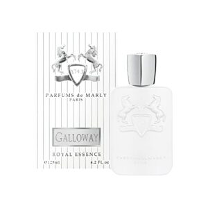 PARFUMS de MARLY - Galloway - 4.2 Fl Oz - Eau De Parfum For Men - Top Notes Citrus, Pepper - Heart Notes Iris, Orange Blossom - Base Notes Musk, Amber, Sandalwood - 125ml