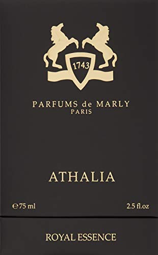 PARFUMS DE MARLY - Athalia - 2.5 Fl Oz - Parfum for Women - Top notes Bitter Orange, Incense - Heart notes Orange Blossom, Iris, Cashmeran - Base notes Musk, Vanilla, Amber  - 75ml