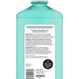 Amazon Basics Pre-Brush Dental Rinse, Green Mint, 24 Fluid Ounces, 1-Pack (Previously Solimo)