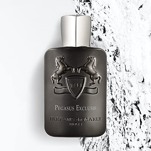 PARFUMS de MARLY - Pegasus Exclusif - 2.5 Fl Oz - Parfum for Men - Top Notes Bergamot, Pink Pepper, Cardamom, Heliotrope - Heart Notes Jasmine, Lavender, Bitter Almond, Geranium - 75ml