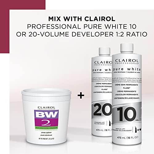 Clairol Professional Bw2 Lightener for Hair Highlights, 8 oz (Pack of 1)