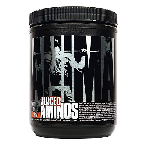 Animal Juiced Aminos - 6g BCAA/EAA Matrix plus 4g Amino Acid Blend for Recovery and Improved Performance - Orange - 30 Servings, 13.3 Ounce