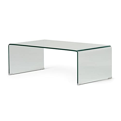 Christopher Knight Home Pazel 12mm Tempered Glass Coffee Table, Clear