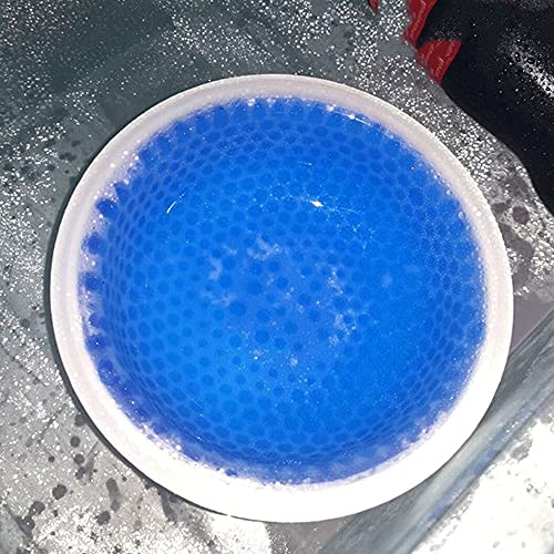 FUUIE Bowls for Food and Water Pet Summer Cooling Bowl to Keep Water Fresh Cold Chilled Pet Water Dog Frosty Bowl (Color : Blue)