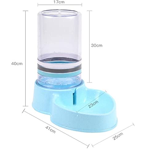 ZHUHW Pet Dog Automatic Feeder Food Water Dispenser Food Storage Bowl Puppy Kitten Cat Drinking Dish Bottle Waterer Water Fountain