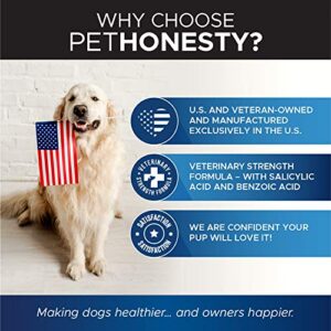 PetHonesty OTIC Dog Ear Cleaner & Ear Health Support - Advanced Solution to Help Reduce Itching, Redness, Odor, Debris & Wax, Irritation & Inflammation - Vet-Recommended for Dogs and Cats - 8 oz