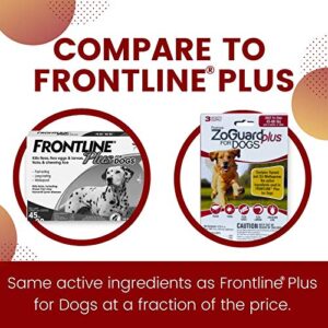 ZoGuard Plus Flea and Tick Prevention for Dogs (Large - 45-88 lb)