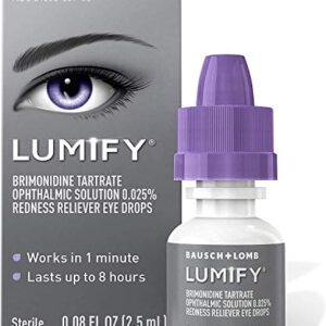 LUMIFY Redness Reliever Eye Drops 0.08 Ounce (2.5mL)