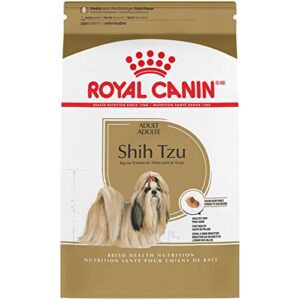 royal canin shih tzu adult breed specific dry dog food, 10 lb bag