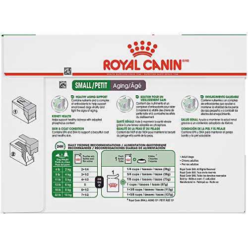 Royal Canin Small Aging Wet Dog Food, 3 oz pouches 12-count