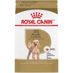 royal canin poodle adult breed specific dry dog food, 10 lb bag