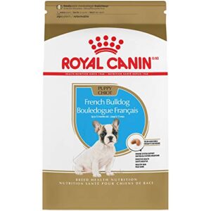 royal canin breed health nutrition french bulldog puppy dry dog food, 3 lb