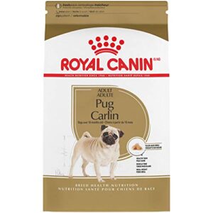 royal canin pug adult breed specific dry dog food, 10 lb bag