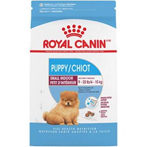 royal canin size health nutrition small indoor puppy dry dog food, 2.5 lb