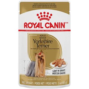 Royal Canin Yorkshire Terrier Adult Breed Specific Wet Dog Food, 3 oz 12-pack