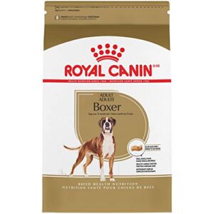 royal canin boxer adult dry dog food, 30 lb bag