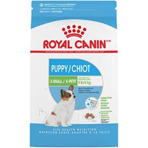 royal canin x-small puppy dry dog food, 3 lb bag