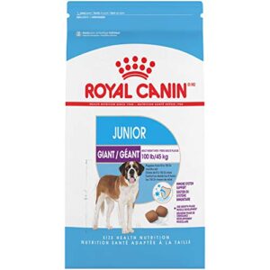 royal canin giant junior dry puppy food, 30 lb bag