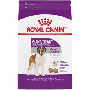 royal canin giant breed adult dry dog food, 30 lb bag