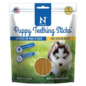 n-bone puppy teething treats,chicken, 3.74 oz (111150)