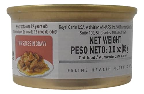 Royal Canin Functional Support Wet Cat Food 3 Flavor 6 Can Sampler, (2) Each: Digest Sensitive, Aging 12+, Urinary Care (3 Ounces) - Plus Catnip Toy and Fun Facts Booklet Bundle