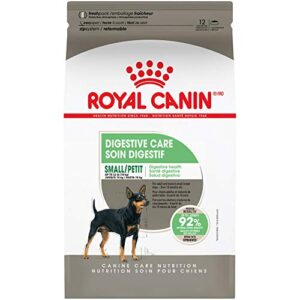 royal canin small digestive care dry dog food, 3.5 lb bag