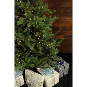 Fraser Hill Farm 7.5-Ft. Foxtail Pine Christmas Tree with Smart String Lighting, Green