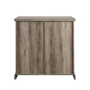 BOWERY HILL 32" Rustic Farmhouse Buffet Accent Cabinet - Gray Wash