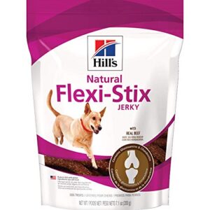 hill’s natural flexi-stix beef jerky treats dog treats, 7.1 oz. bag