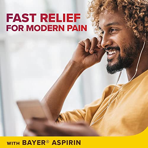 Aspirin Regimen Bayer 81mg Enteric Coated Tablets, #1 Doctor Recommended Aspirin Brand, Pain Reliever,300 Count