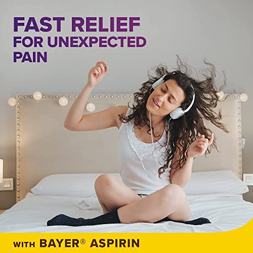 Aspirin Regimen Bayer 81mg Enteric Coated Tablets, #1 Doctor Recommended Aspirin Brand, Pain Reliever,300 Count