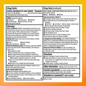 Basic Care Aspirin Regular Strength Tablets, 325mg, 500 Count