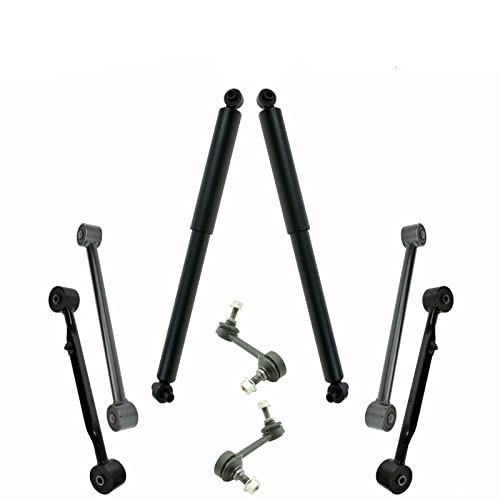 South Mud Bay Rear Shock Absorber Trailing Arms Control Arms Sway Links Kit Fits SUV