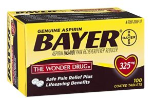 bayer 325mg tabs size 100ct bayer 325mg tabs 100ct ea