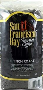 san francisco bay french roast gourmet dark roast 100% arabica coffee, 3lb, kosher