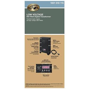 Hampton Bay 600 Watt Low Voltage Transfoermer