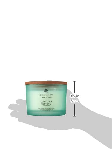 Chesapeake Bay Candle Scented Candle, Balance + Harmony (Water Lily Pear), Coffee Table