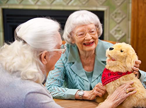 Ageless Innovation Joy For All - Companion Pets Golden Pup Lifelike & Realistic