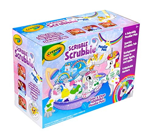 Crayola Scribble Scrubbie, Peculiar Pets, Easter Basket Stuffers, Gifts For Kids, Ages 3+ [Amazon Exclusive].