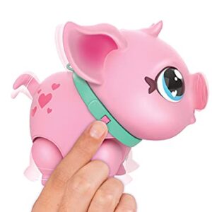 Little Live Pets - My Pet Pig: Piggly | Soft and Jiggly Interactive Toy Pig That Walks, Dances and Nuzzles. 20+ Sounds & Reactions. Batteries Included. for Kids Ages 4+