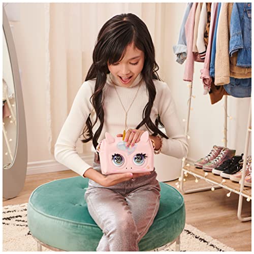 Purse Pets, Glamicorn Unicorn Interactive with Over 25 Sounds and Reactions, Easter Basket Gifts, Kids Toys for Girls Ages 5 and up