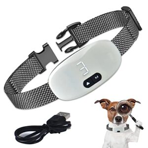 idoidoye bark collar – shock collar for large/medium/small dog,rechargable anti barking device with 7 sensitivity levels & 8 shock and vibration levels,dog training collar,dog barking control devices