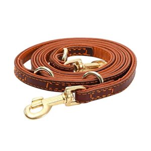 CXDTBH Dog Collars, Double Chain Collars, Short and Large, Made of Lead Rope, for Walking, Running, Pets