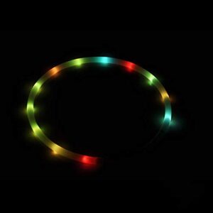 2023 the newest light up dog collar, 1pc led dog collar lights for night time, dog lights for night walking